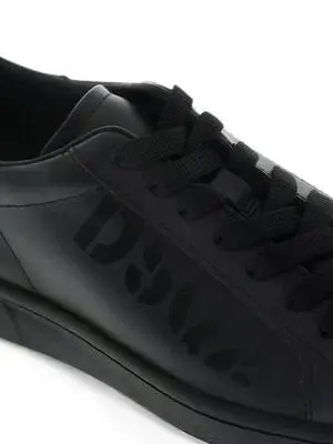 Dsquared2 Logo-print Leather Sneakers