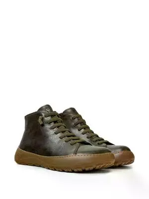 Camper Peu Serra Ankle Boots - Green