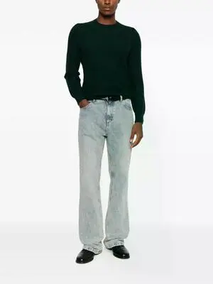 VENGERA Chevron-knit Long-sleeve Sweater