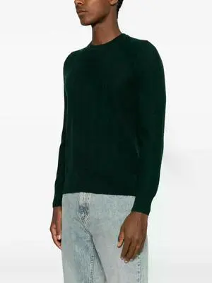 VENGERA Chevron Knit Long Sleeve Sweater