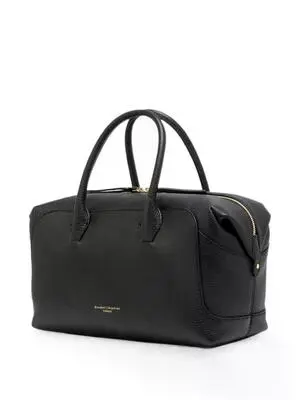 GIANNI CHIARINI Gemma Grained Leather Satchel