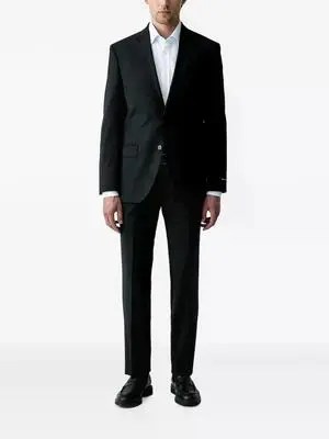 Karl Lagerfeld Pressed-crease Belt-loop Trousers