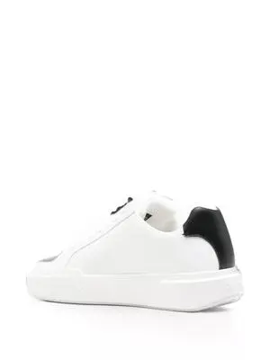 Calvin Klein Logo-print Leather Sneakers