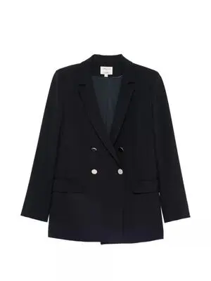 MAISON123 Florine Double-breasted Notched-lapels Blazer
