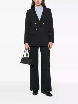 MAISON123 Florine Double-breasted Notched-lapels Blazer