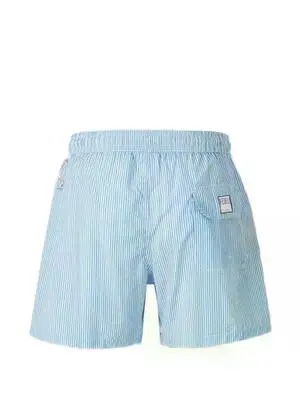 Fedeli Madeira Striped Swim Shorts