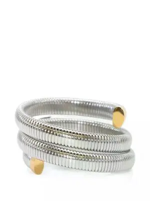 LUV AJ The Palais Flex Snake-chain Bracelet - Silver