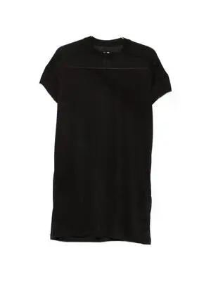 Rick Owens Seam-detail Cap-sleeve T-shirt - Black