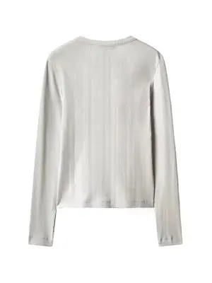 Maison Kitsuné Baby Fox Ribbed-knit Cardigan