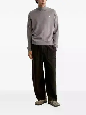 Maison Kitsuné Profile Fox High-neck Sweater