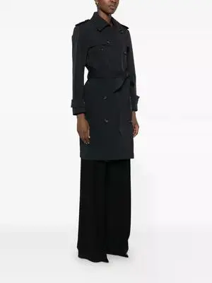 ALESSANDRO LEGORA Double-breasted Belted Trench Coat