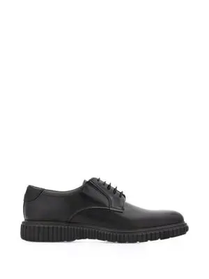 FERRAGAMO Casual Derby Shoes - Black