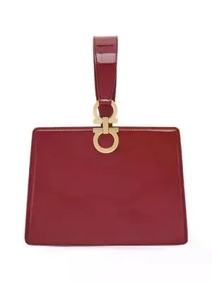 FERRAGAMO Leather Mini Bag - Red