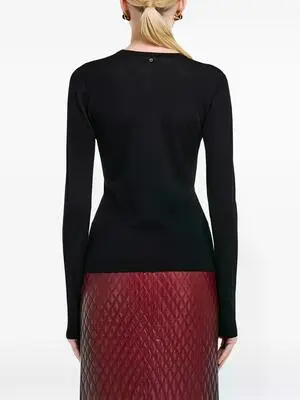 FERRAGAMO Wool Long-sleeve Top