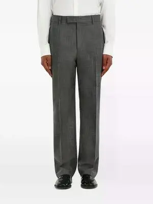 FERRAGAMO Wide-leg Chevron Trousers