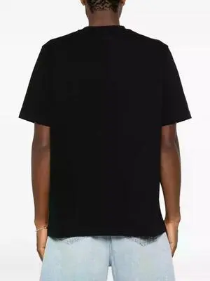 Casablanca Graphic-print Crew-neck T-shirt - Black