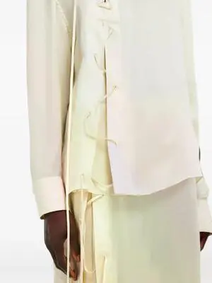 FERRAGAMO String Tie Detail Blouse