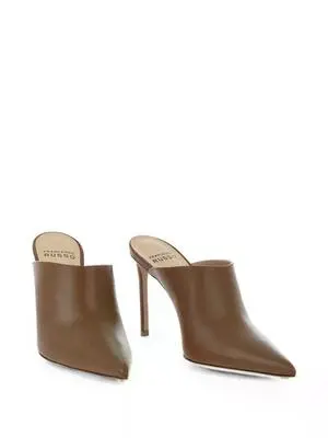 FRANCESCO RUSSO Pointed-toe Stiletto Mules