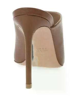 FRANCESCO RUSSO Pointed-toe Stiletto Mules