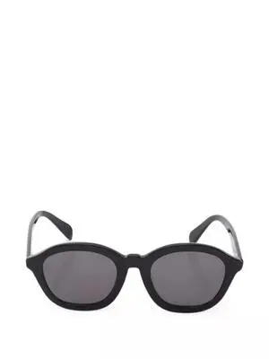 Celine 2010s Geometric-frame Sunglasses - Black