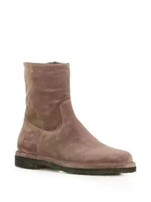DEL CARLO Suede Ankle Boots