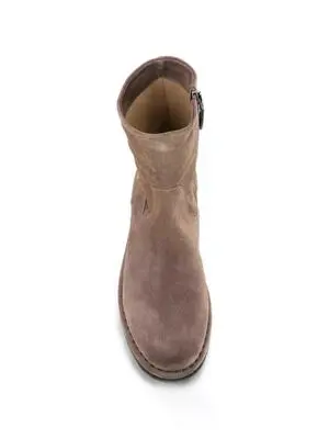 DEL CARLO Suede Ankle Boots