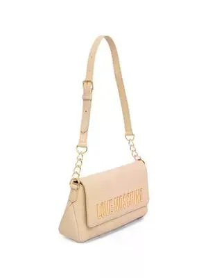 Moschino Logo-plaque Chain-link Shoulder Bag