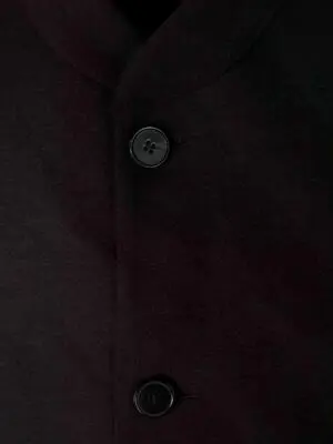 Harris Wharf London Nehru High-neck Patch-pocket Jacket