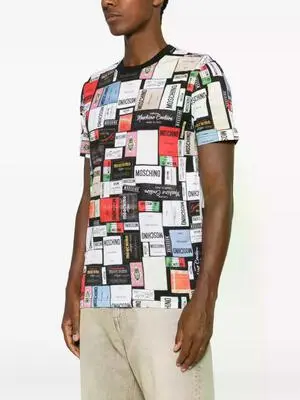 Moschino Couture Label-print T-shirt