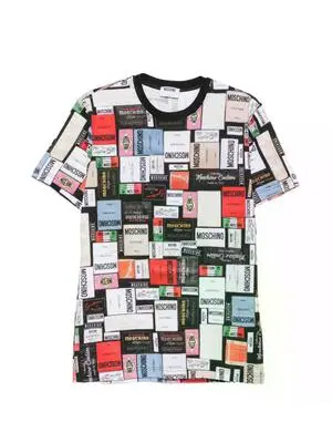 Moschino Couture Label-print T-shirt