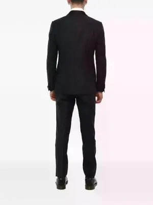Corneliani Satin-lapel Virgin-wool Suit