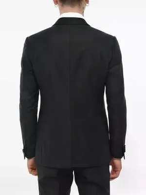 Corneliani Satin-lapel Virgin-wool Suit