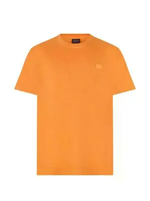 Paul & Shark Logo-patch Short-sleeve T-shirt - Orange