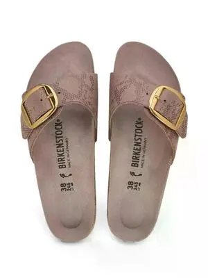 BIRKENSTOCK Madrid Big Buckle Sandals - Grey