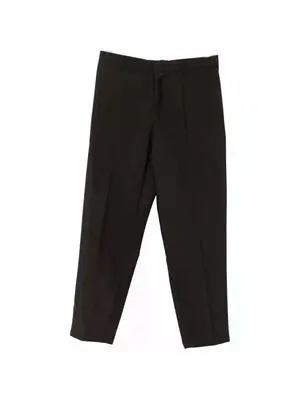 JIL SANDER Pressed-crease Tailored Trousers - Black