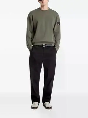Karl Lagerfeld Long-sleeve Logo-patch Sweatshirt