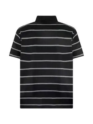 Paul & Shark Striped Short-sleeve Polo Shirt - Black