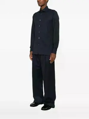 Zegna Long-sleeve Button-down Shirt