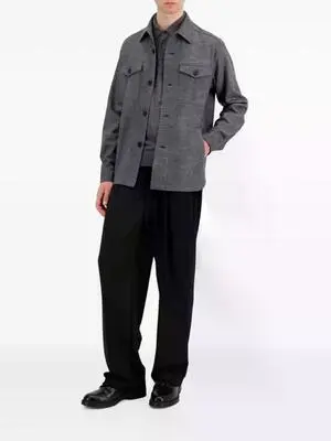 Harris Wharf London Button-up Shirt Jacket