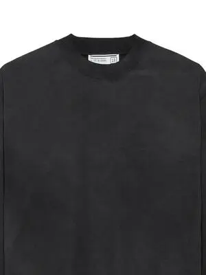HOPEIUM Divorce Slogan-print Long-sleeve T-shirt