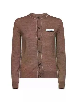 MAISON MARGIELA Button-front Cardigan - Brown