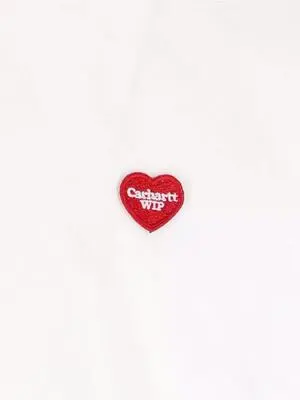 Carhartt Work In Progress S/s Small Heart T-shirt - White