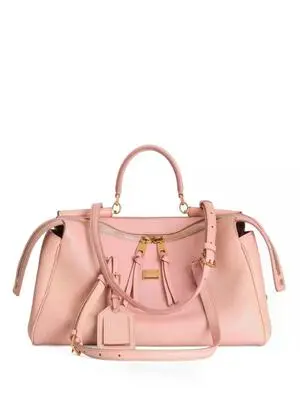 Dolce & Gabbana Medium Vittoria Handbag In Calfskin - Pink