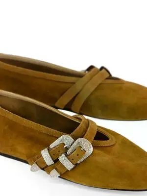 Le Monde Beryl Claudia Buckle-fastening Ballet Flats