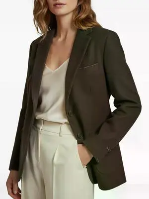Eleventy Notched-lapel Single-breasted Blazer