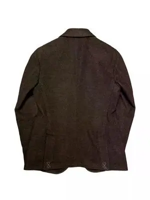 Eleventy Notched-lapel Single-breasted Blazer