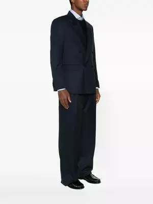 LARDINI Double-breasted Peak-lapel Jacket