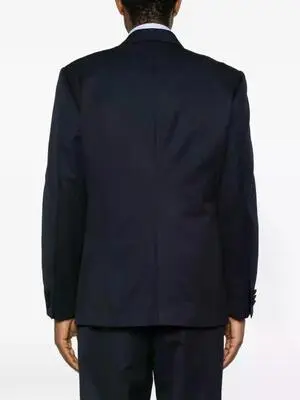 LARDINI Double-breasted Peak-lapel Jacket
