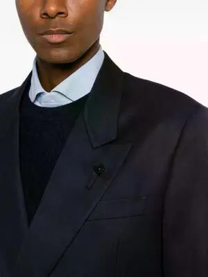 LARDINI Double-breasted Peak-lapel Jacket