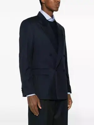 LARDINI Double-breasted Peak-lapel Jacket